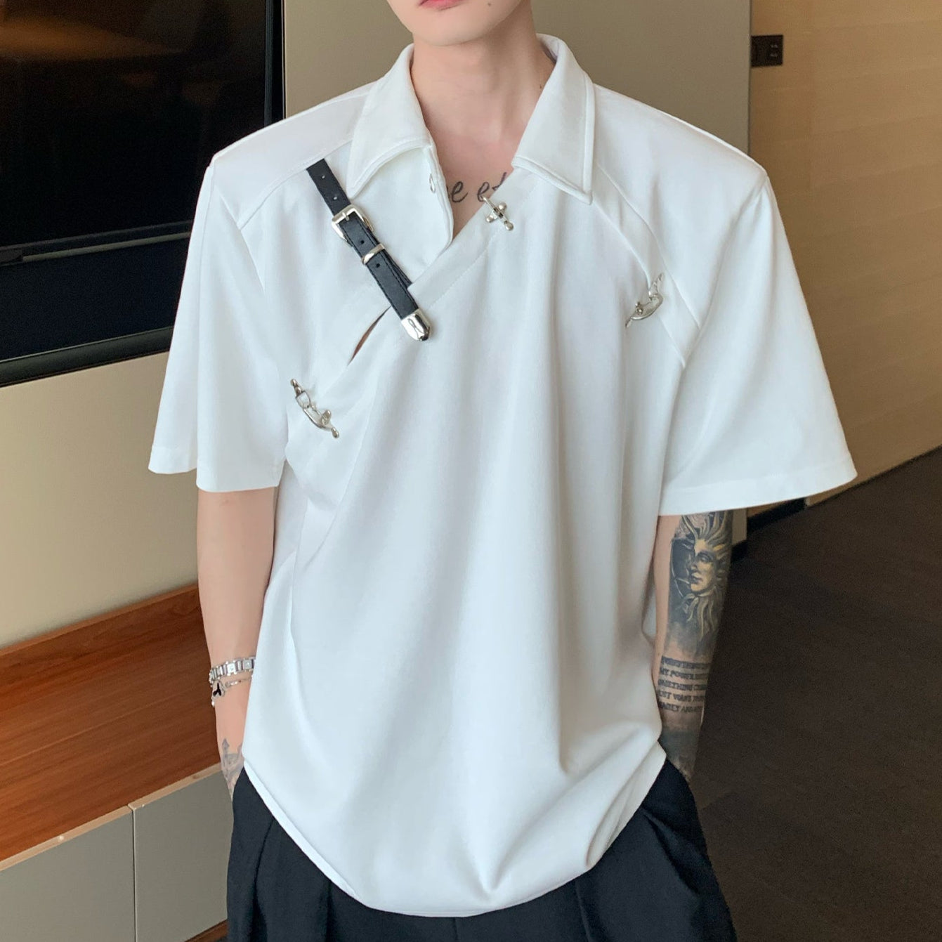 ショルダーベルトポロシャツ（2COLOR）CT1130 – CLASS