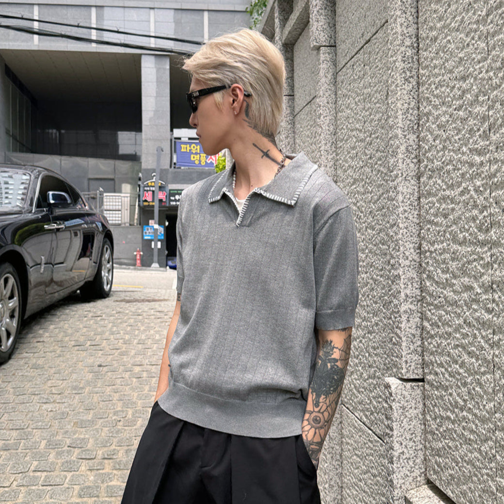 ステッチカラーニット（2COLOR）CT1150 – CLASS