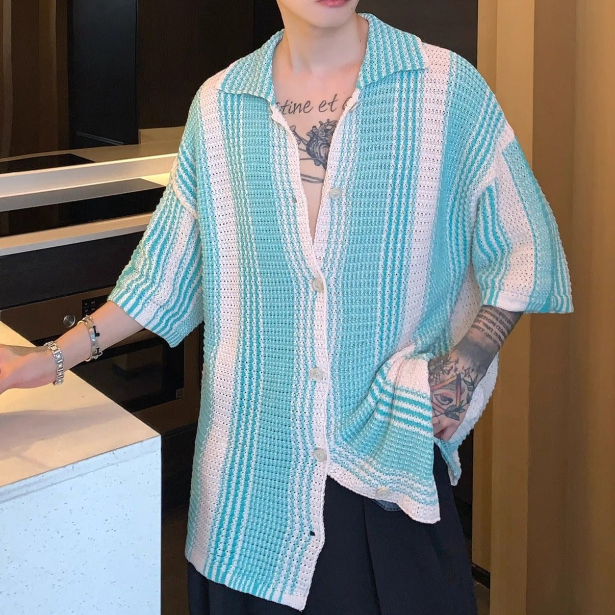 サマーニットシャツ（2COLOR）CT1052 – CLASS