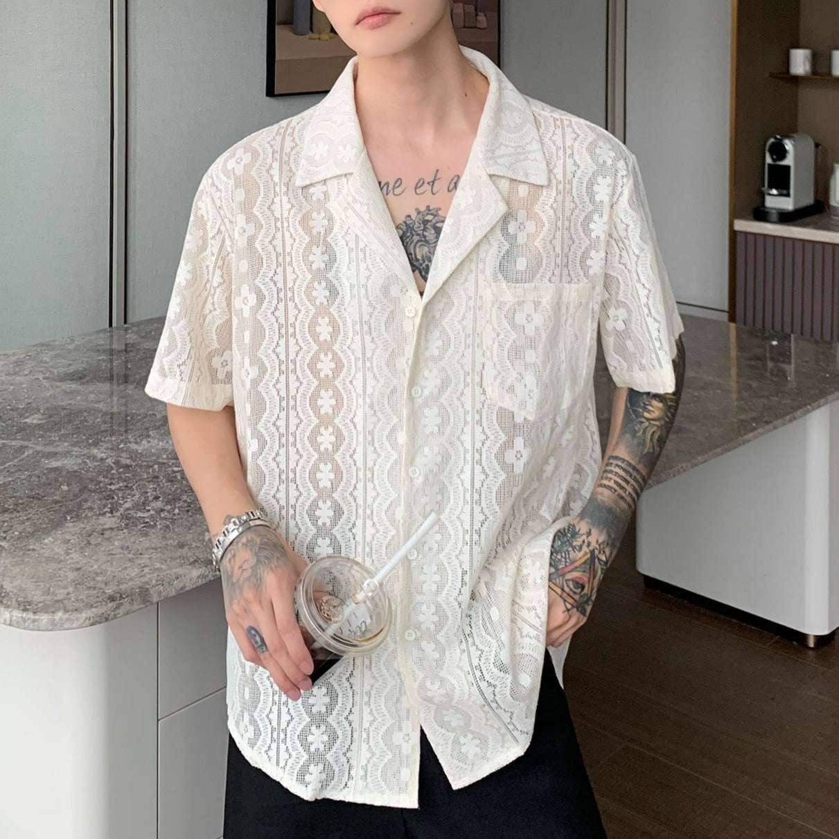 アラベスクレースシャツ（2COLOR）CT1081 – CLASS