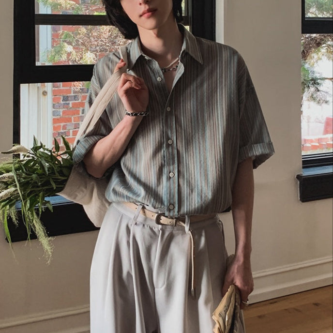 MIXカラーストラオプシャツ（2COLOR）CT1140 – CLASS