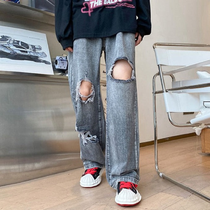 ハイダメージデニム（2COLOR）CB1017 – CLASS