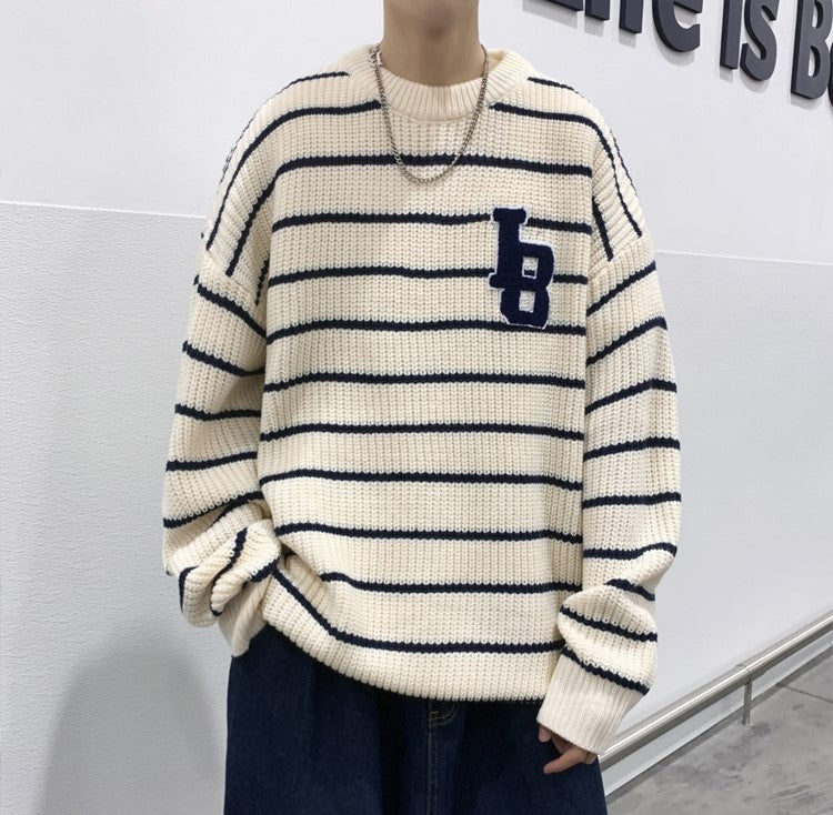 ポイントロゴボーダーニット（2COLOR）CT1015 – CLASS