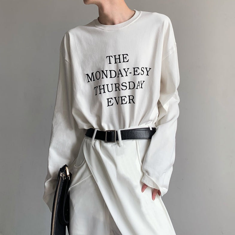 英字ロゴカットソー（2COLOR）CT1038 – CLASS