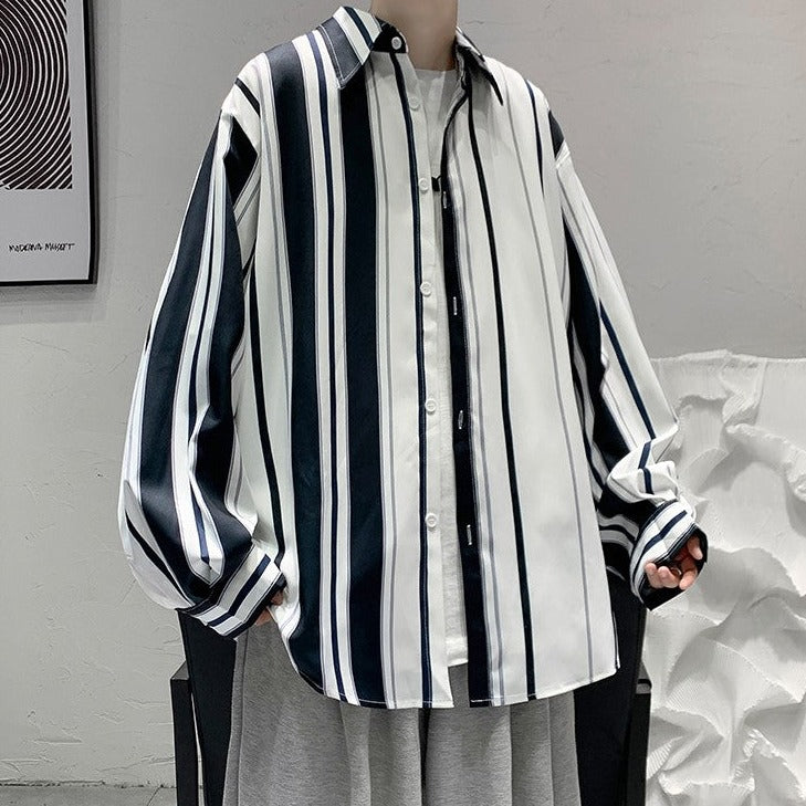 大人ストライプシャツ（2COLOR）CT1008 – CLASS